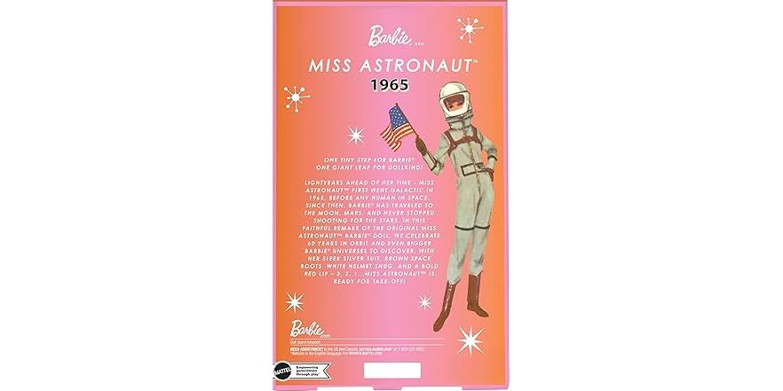 Barbie Miss Astronaut Doll Collectible