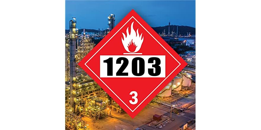 1203 Placard DOT Hazardous Chemical