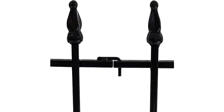 Sunnydaze Roman 5-Panel Steel Wire Border Fence