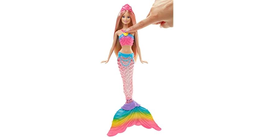 Barbie Doll Mermaid with Light-up Tail
