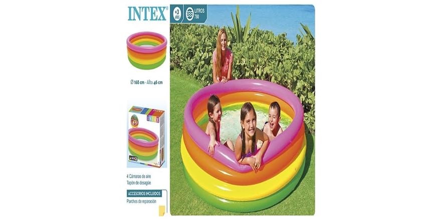 Intex Sunset Glow Paddling Pool