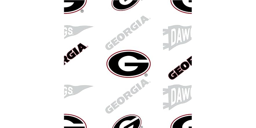 Georgia NCAA Licensed Sheet Set