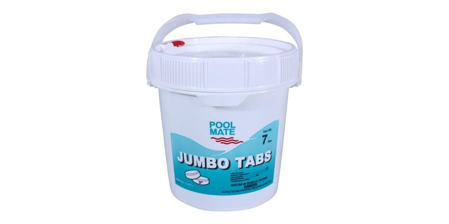 Pool Mate Jumbo 3-Inch Chlorine Tablets
