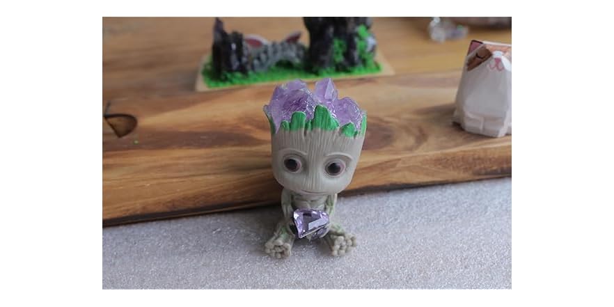 Little Tree Man Crystal Groot Ornament