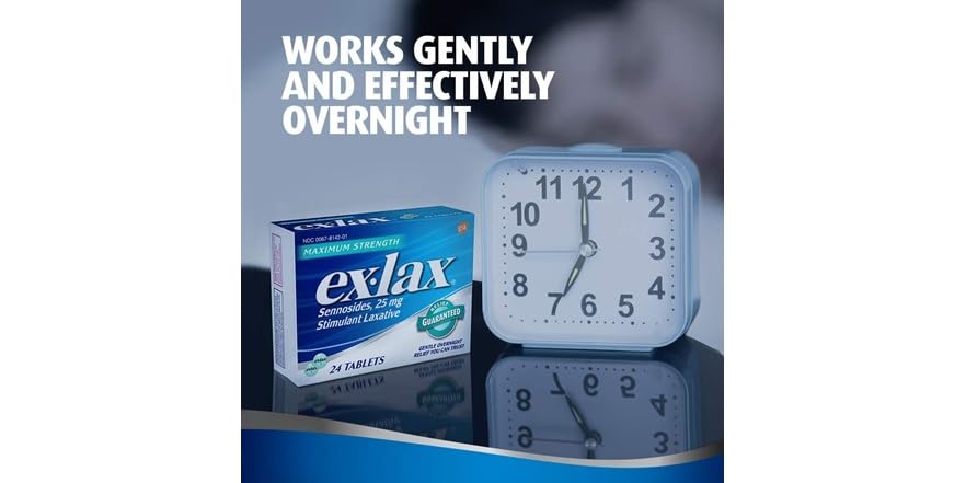 Ex-Lax Maximum Strength Laxative Pills