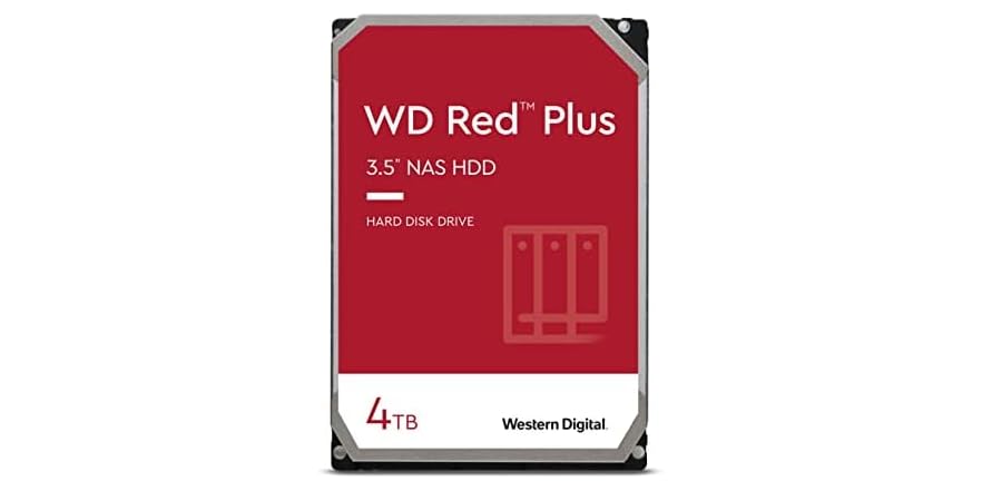 Western Digital 4TB WD Red Plus HDD