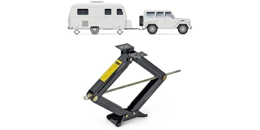 Cobra-Tek CBK-1124-PBK 2500 lbs Trailer Jack (24")
