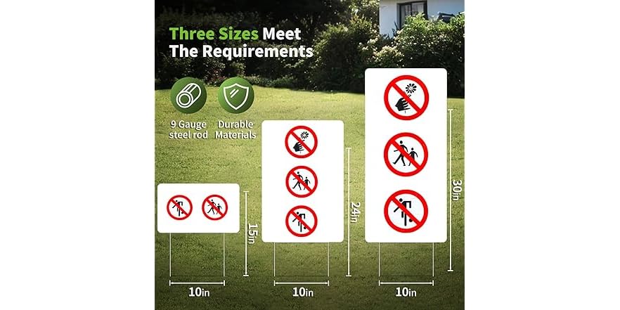 50pcs Wire Stakes for Yard Signs