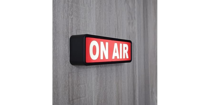 ON AIR Light Sign