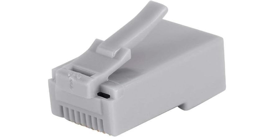 Monoprice RJ45 Cat6 Plug with Inserts (100pk)