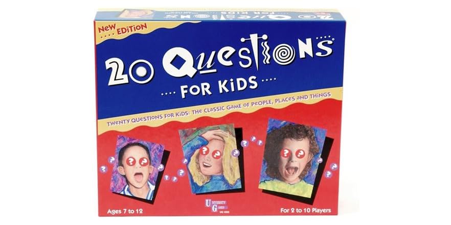 20 Questions for Kids Board Game