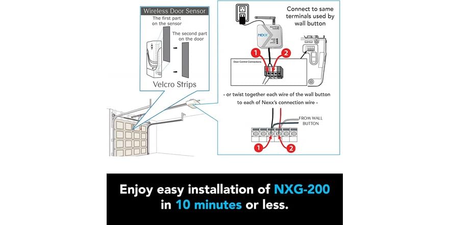 NEXX NXG-200 Smart Garage Controller