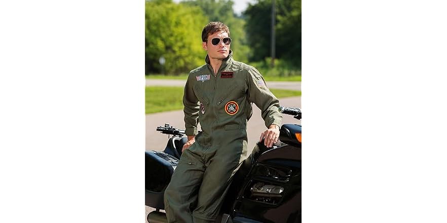 Leg Avenue Men's Top Gun Jumpsuit