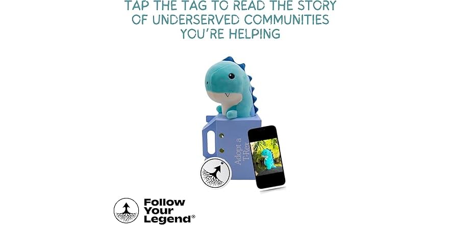 Follow Your Legend Terry the T-Rex Plush