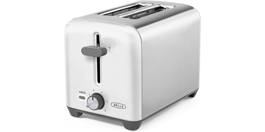 BELLA 2 Slice Toaster, Pick Color