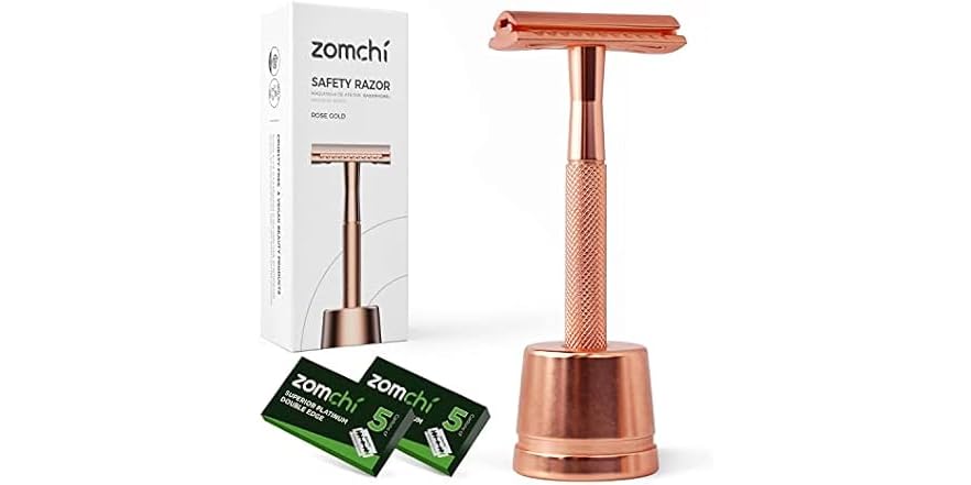 Metal Safety Razor Blade with Stand