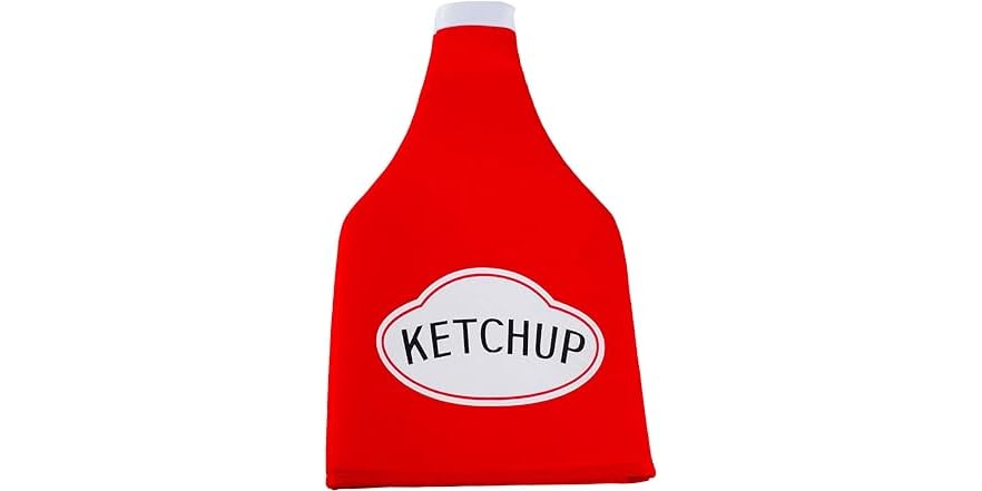 Couples Costumes Ketchup & Mustard Hats