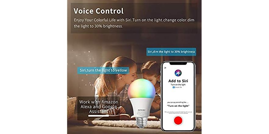 Smart LED WiFi Multicolor Light Bulb