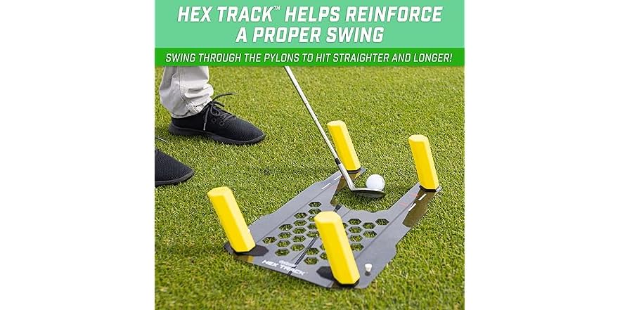 GoSports Golf HEX Track Swing Path Guide