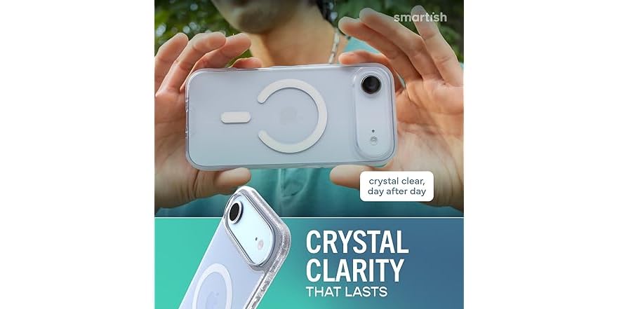 Smartish iPhone Air MagSafe Clear Case