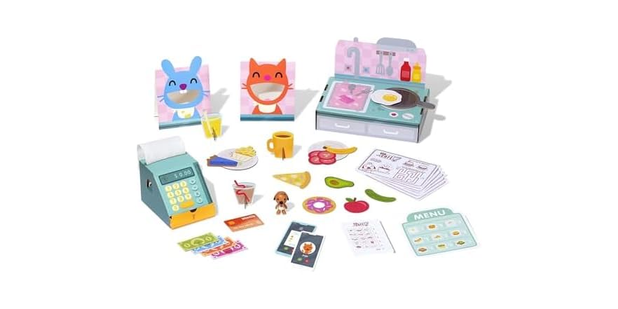 Sago Mini Pet Café Activity Box w Pretend Play Kitchen