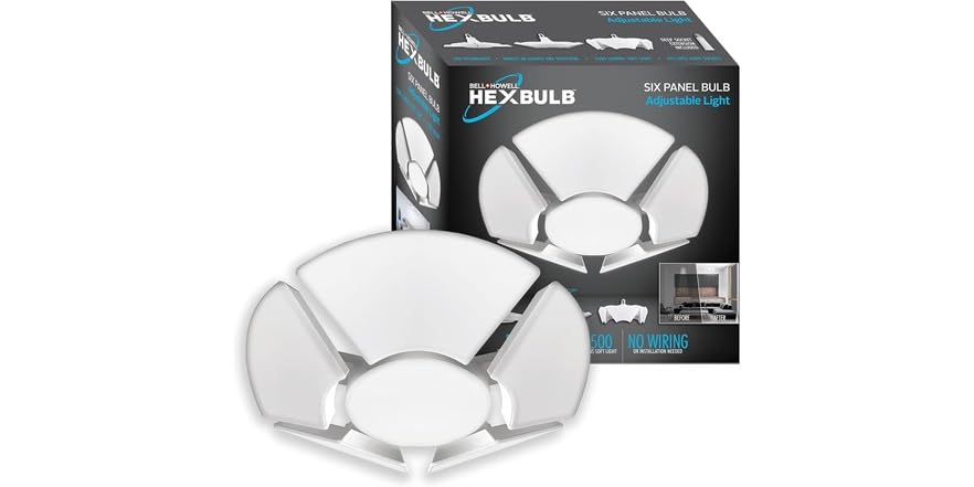 2-Pack Bell+Howell Hex Bulb