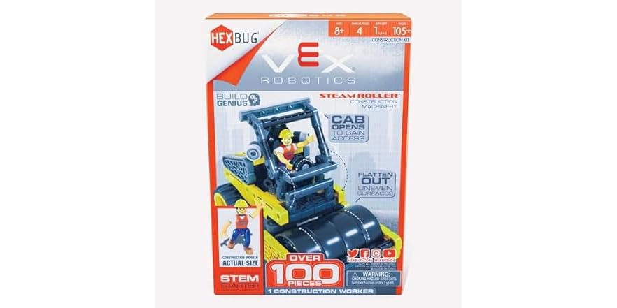 HEXBUG VEX Robotics Steam Roller