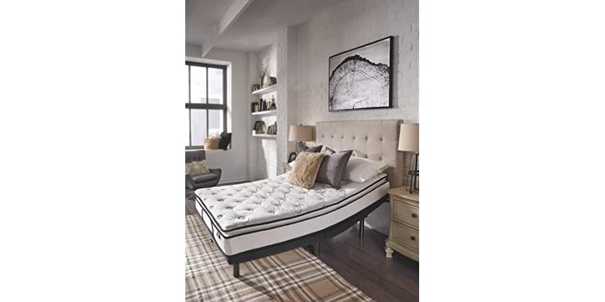 Signature Design by Ashley, Bonnell 10 Inch Gel Foam Firm Pillowtop ...