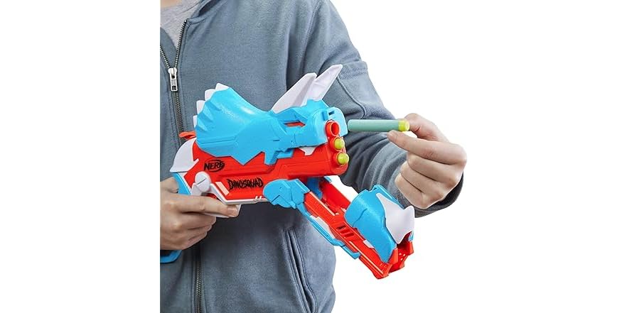 NERF DinoSquad TriceraBlast Dart Blaster