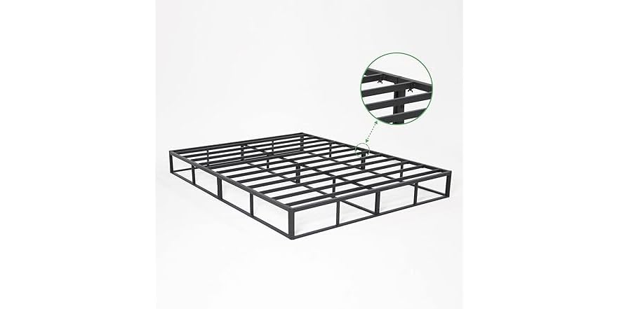 Novilla 4-Inch Metal King Box Spring