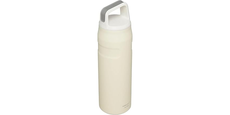 Stanley IceFlow Cap Bottle, 24 oz, Cream Glimmer