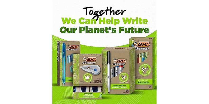 BIC ReVolution Permanent Markers