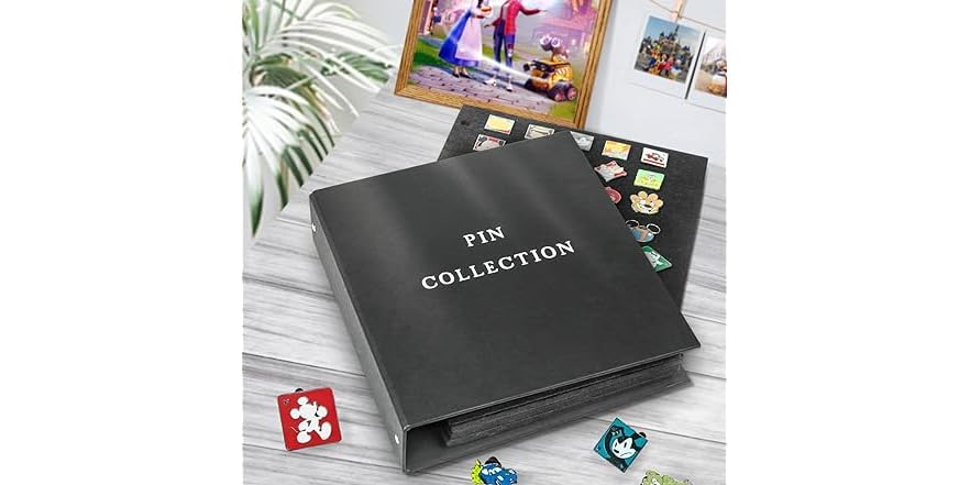 280 Pin Enamel Pin Display Binder