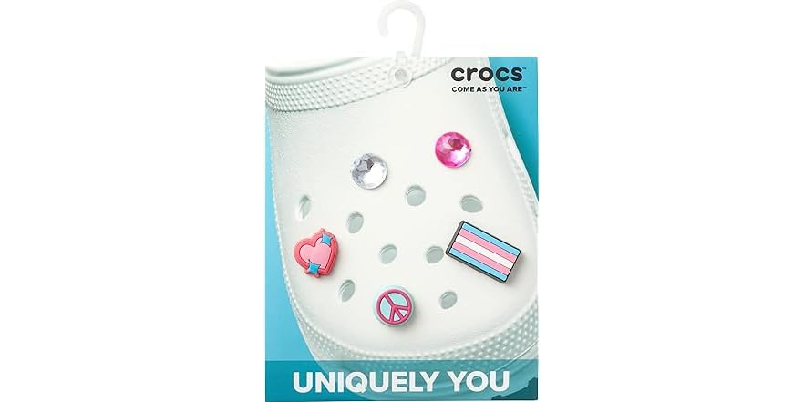 Crocs 5-Pack Peace and Love Shoe Charms