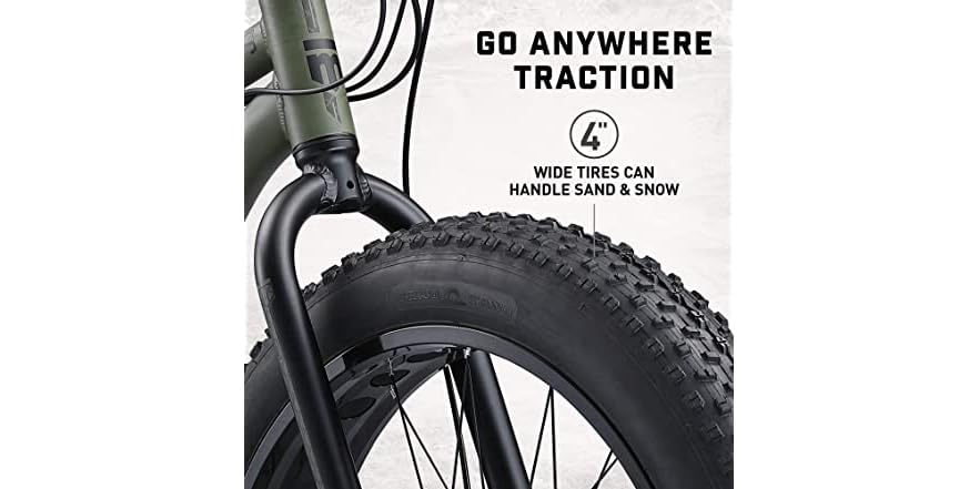 Mongoose Argus Trail Adult Fat Tire MB 26-In