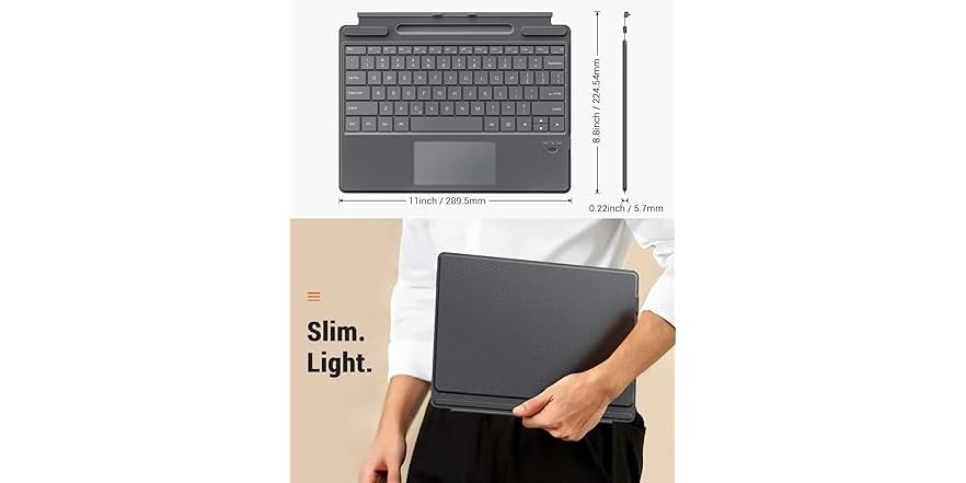Bluetooth Keyboard for Microsoft Surface