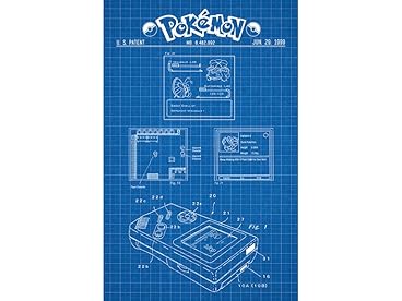 Pokemon - Patent Print - Screen Print