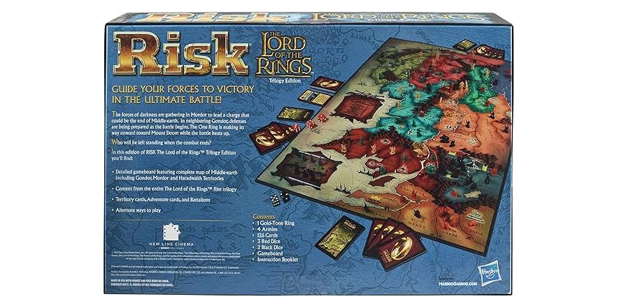 Hasbro Gaming Hasbro Gaming Risk: The Lord of The Rin