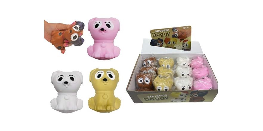 4-Pack Squishy Squeeze Toy