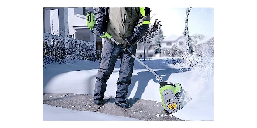 Greenworks 40V 12" Cordless Snow Shovel