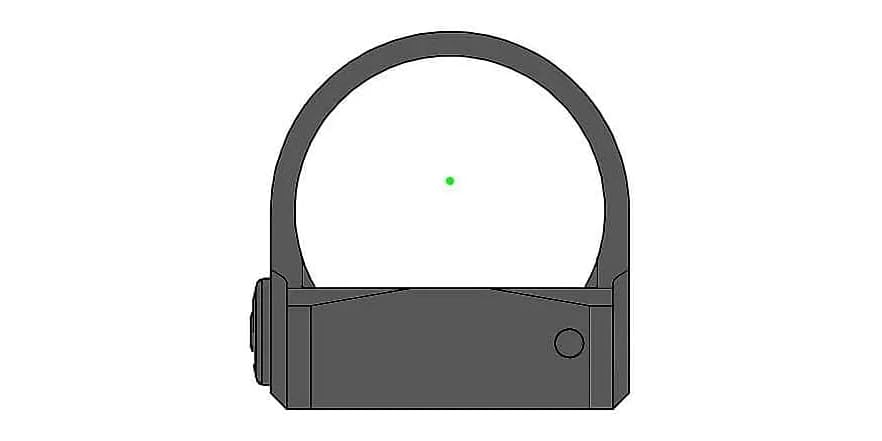 Gideon Optics Omega Red Dot RMR SRO Sight