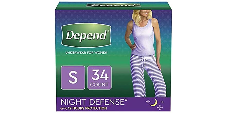 Depend Night Defense Underwear