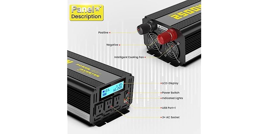 2500 Watt Power Inverter