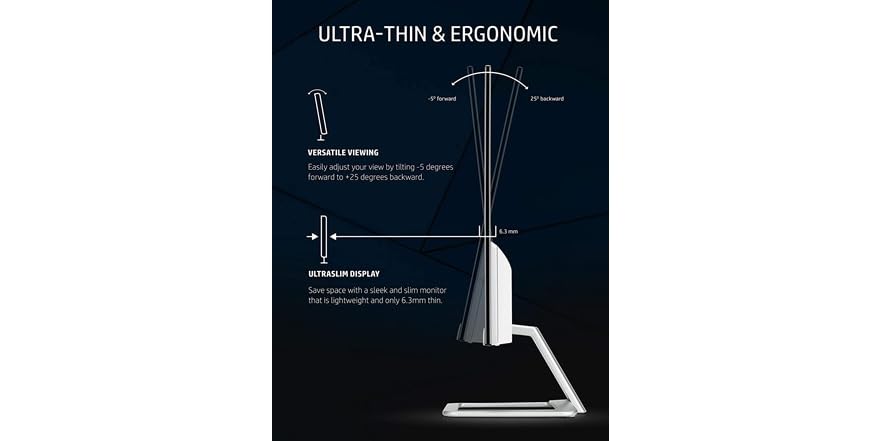 HP 25ER 25" IPS LED Monitor