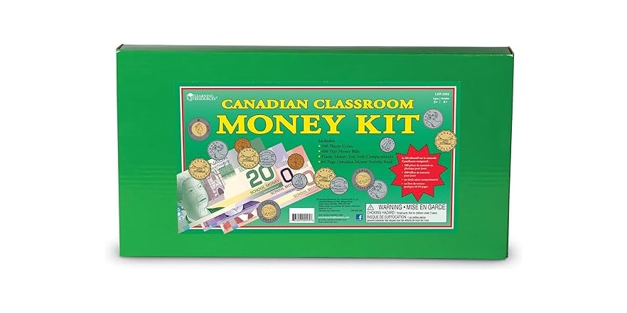 Learning Resources Canadian Money Kit