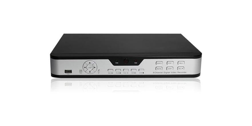 8CH, 8-Camera H.264 DVR System w/1TB HDD