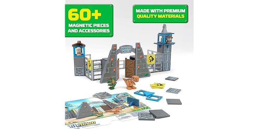 Tile Town Jurassic World Tiles Set