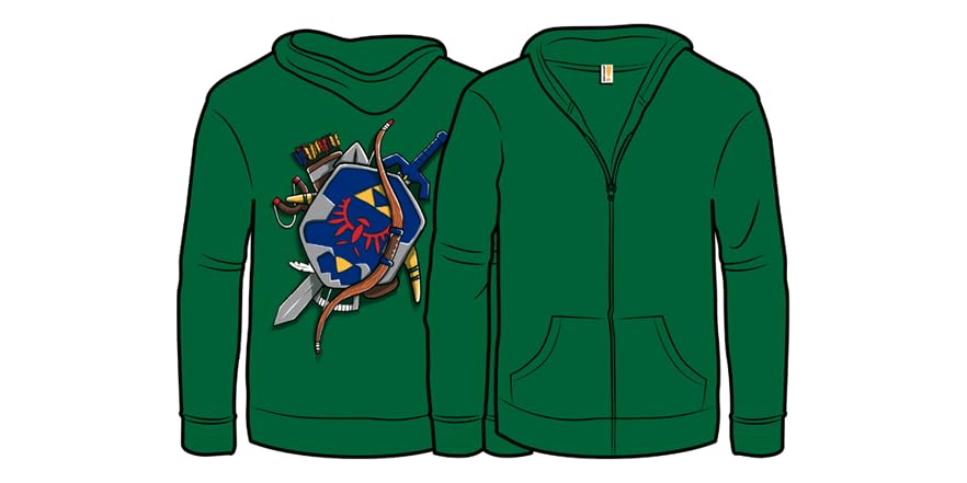 Well-Equipped Jersey Zip Hoodie