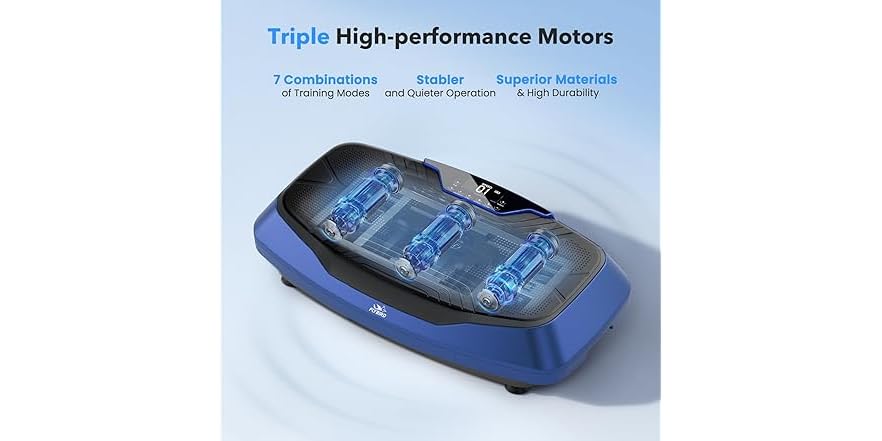 FLYBIRD 4D Vibration Plate 500 LBS Capacity
