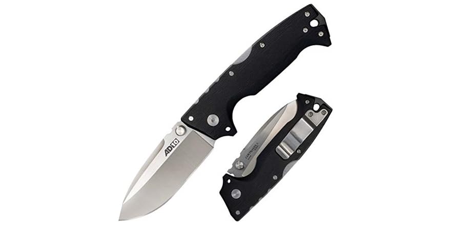 Cold Steel 3.5" Demko AD10 Folder Black G-10 Handle